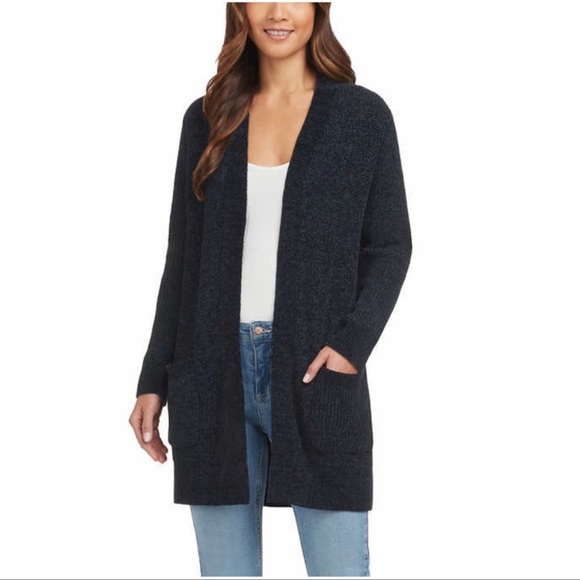 Matty M | Sweaters | Matty M Ladies Women Chenille Cardigan Blue Large ...